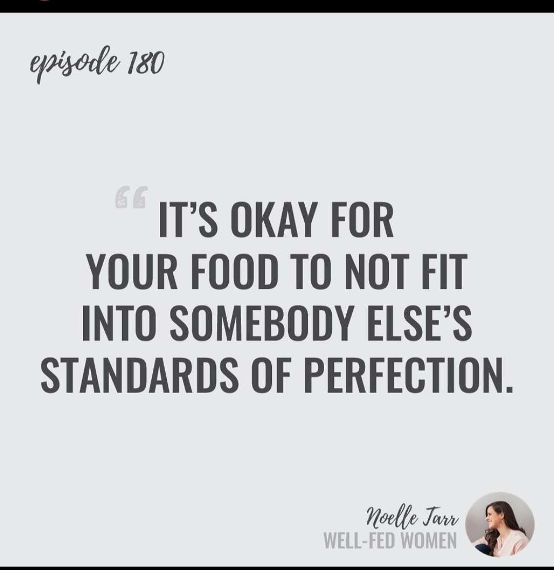 We all have different goals, different appetites, different food ...