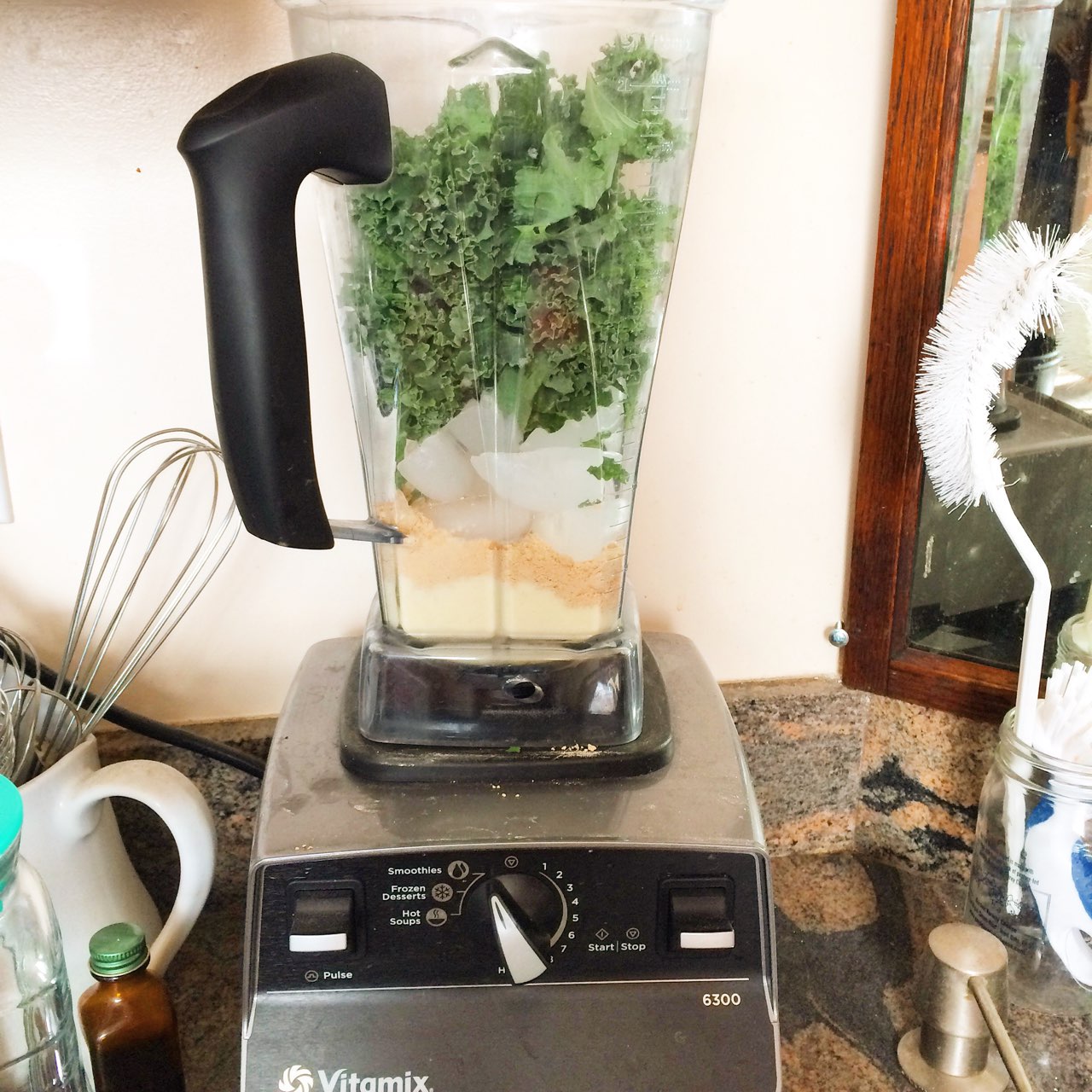 Nutty Green Protein Shake: Directions, calories, nutrition & more ...