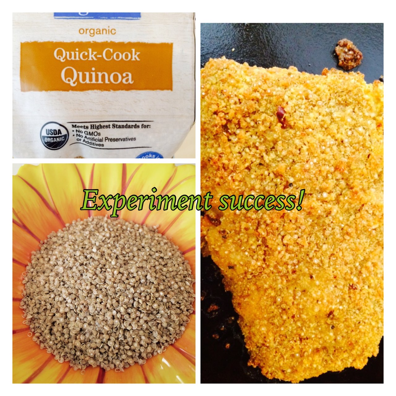 Kai's Quinoa Crusted baked Cod: Directions, calories, nutrition & more ...