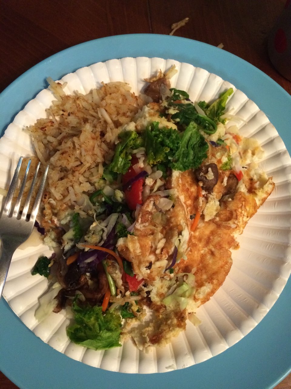 Omlet delight: Directions, calories, nutrition & more | Fooducate