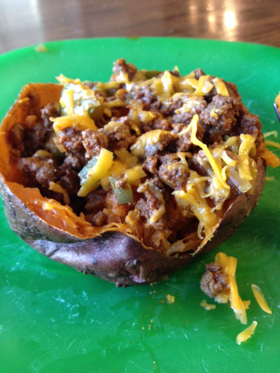 Sloppy sweet joe-tato: Directions, calories, nutrition & more | Fooducate