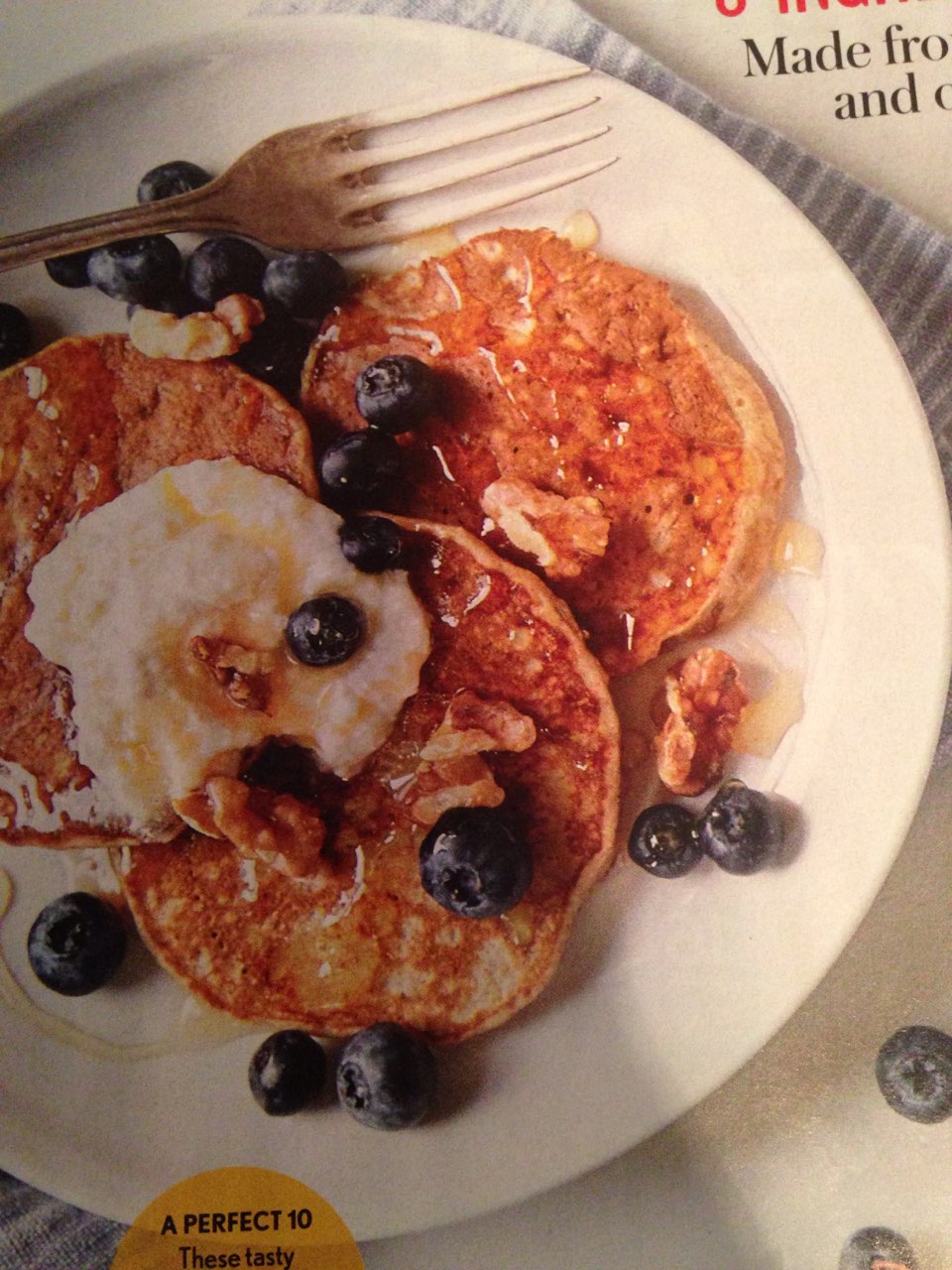 3-Ingredient pancakes: Directions, calories, nutrition & more | Fooducate