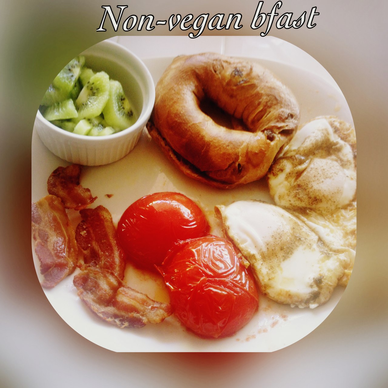 Non-vegan breakfast: Directions, calories, nutrition & more | Fooducate