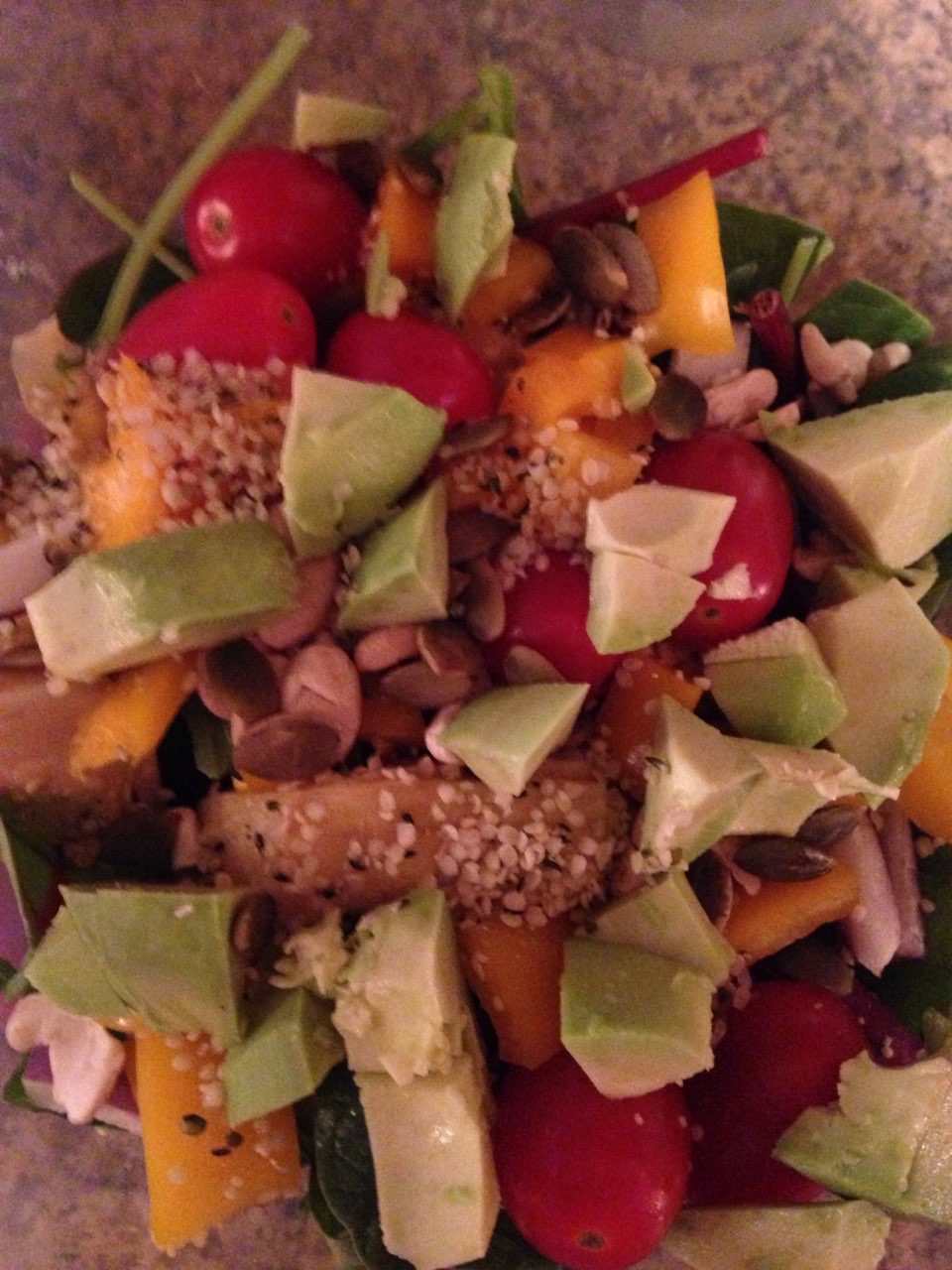 power salad: Directions, calories, nutrition & more | Fooducate