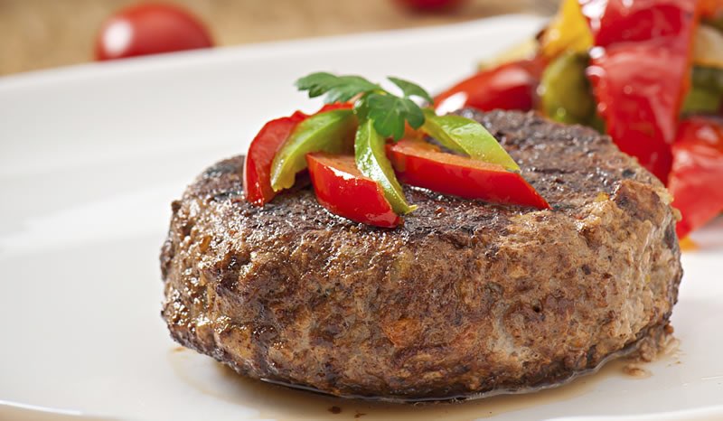 "No Bull" Bison Patty: Directions, calories, nutrition & more | Fooducate