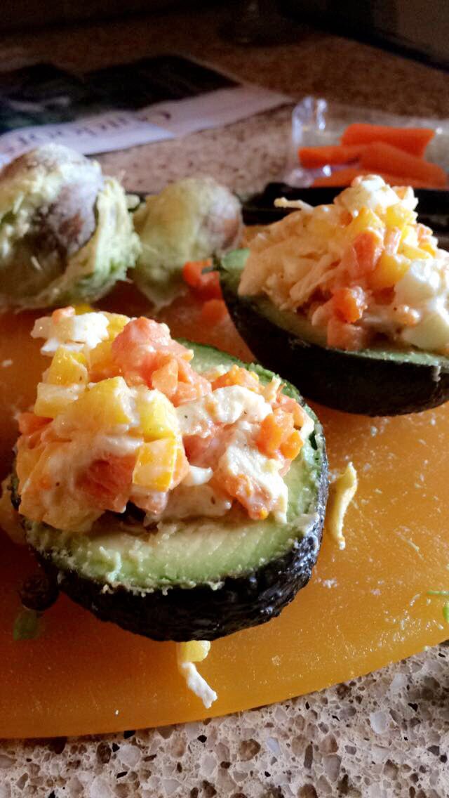 Palta Rellena (salad only): Directions, calories, nutrition & more ...