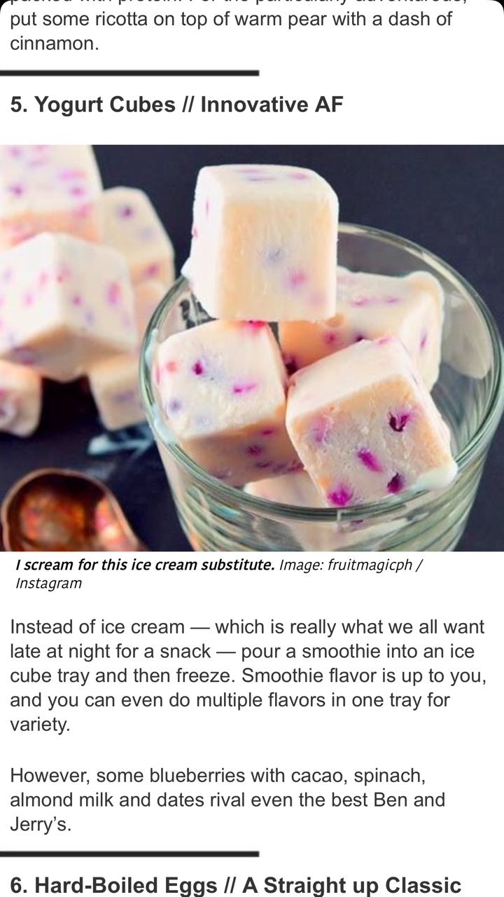 Yogurt Ice Cubes: Directions, calories, nutrition & more | Fooducate