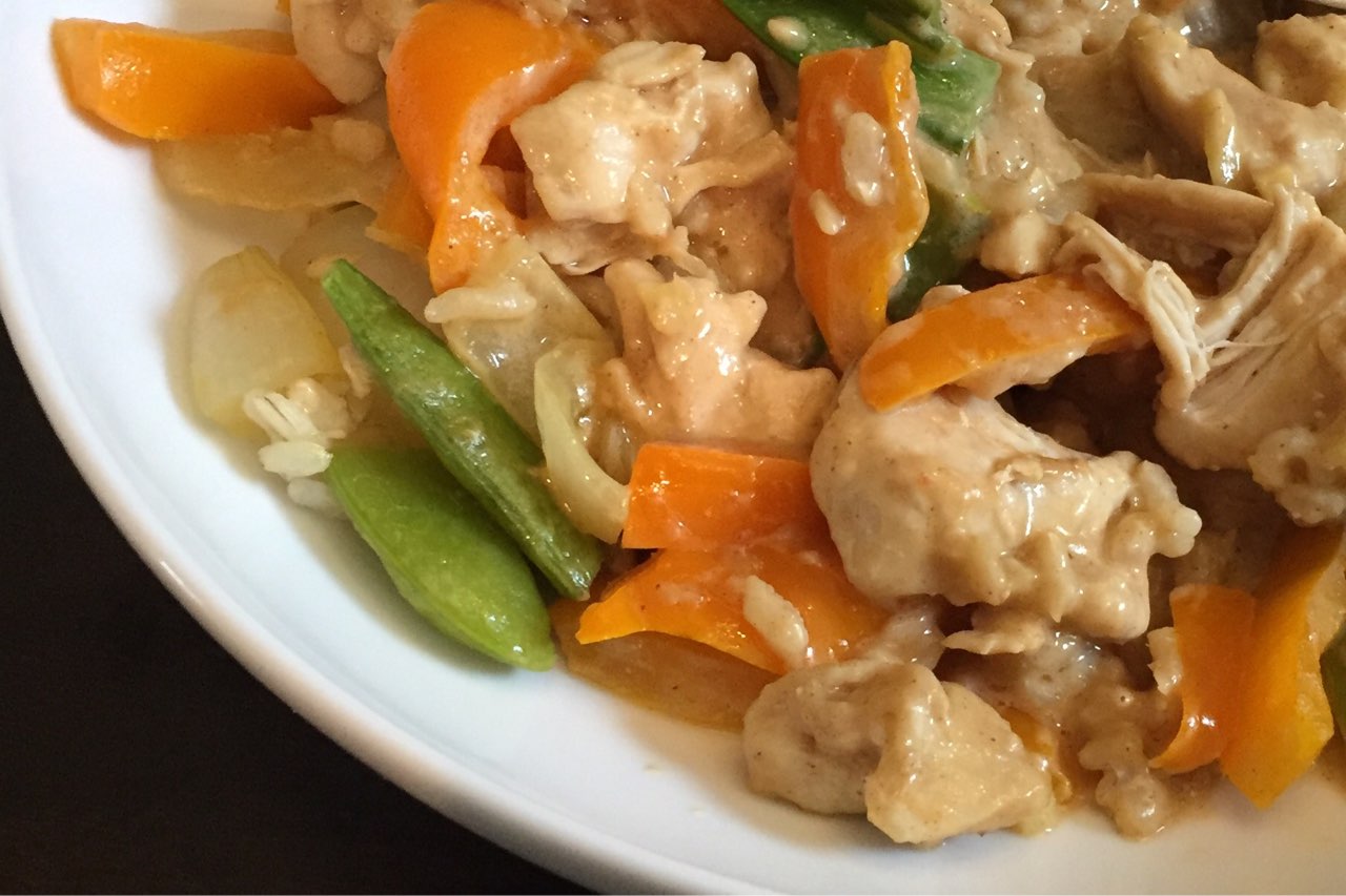 Thai Peanut Chicken & Vegetables: Directions, calories, nutrition ...