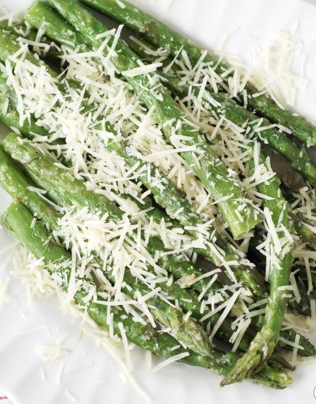 Pan Fried Parmesan Asparagus: Directions, calories, nutrition & more ...