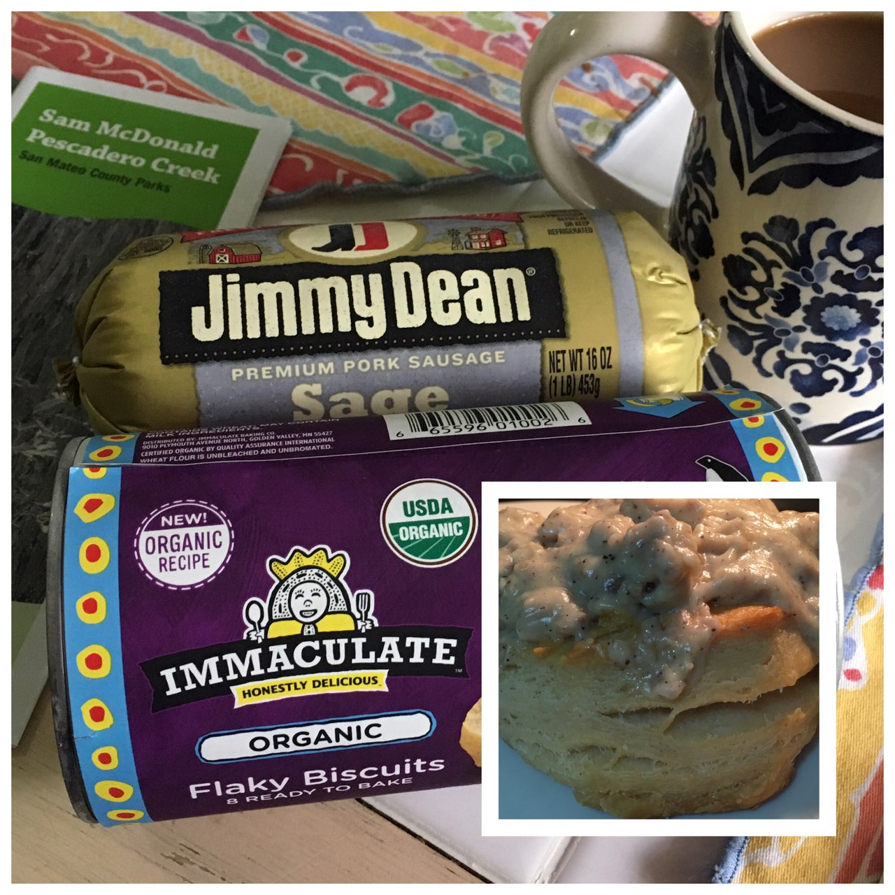 The Merry Biscuits and Gravy of La Honda: Directions, calories ...