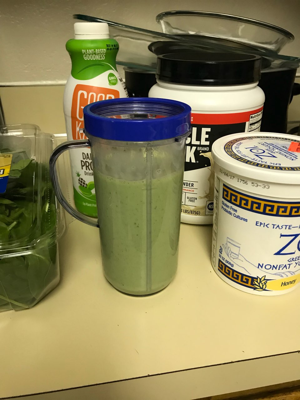 protein shake thingy: Directions, calories, nutrition & more | Fooducate