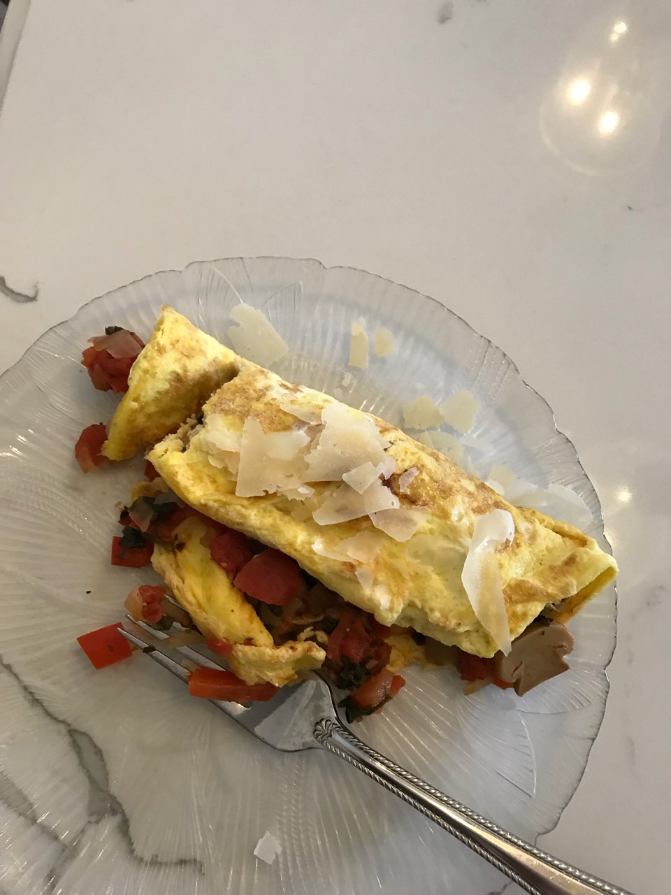 Italian omelette: Directions, calories, nutrition & more | Fooducate