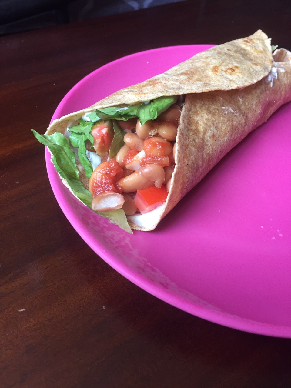 Bean and Chicken Burrito: Directions, calories, nutrition & more ...