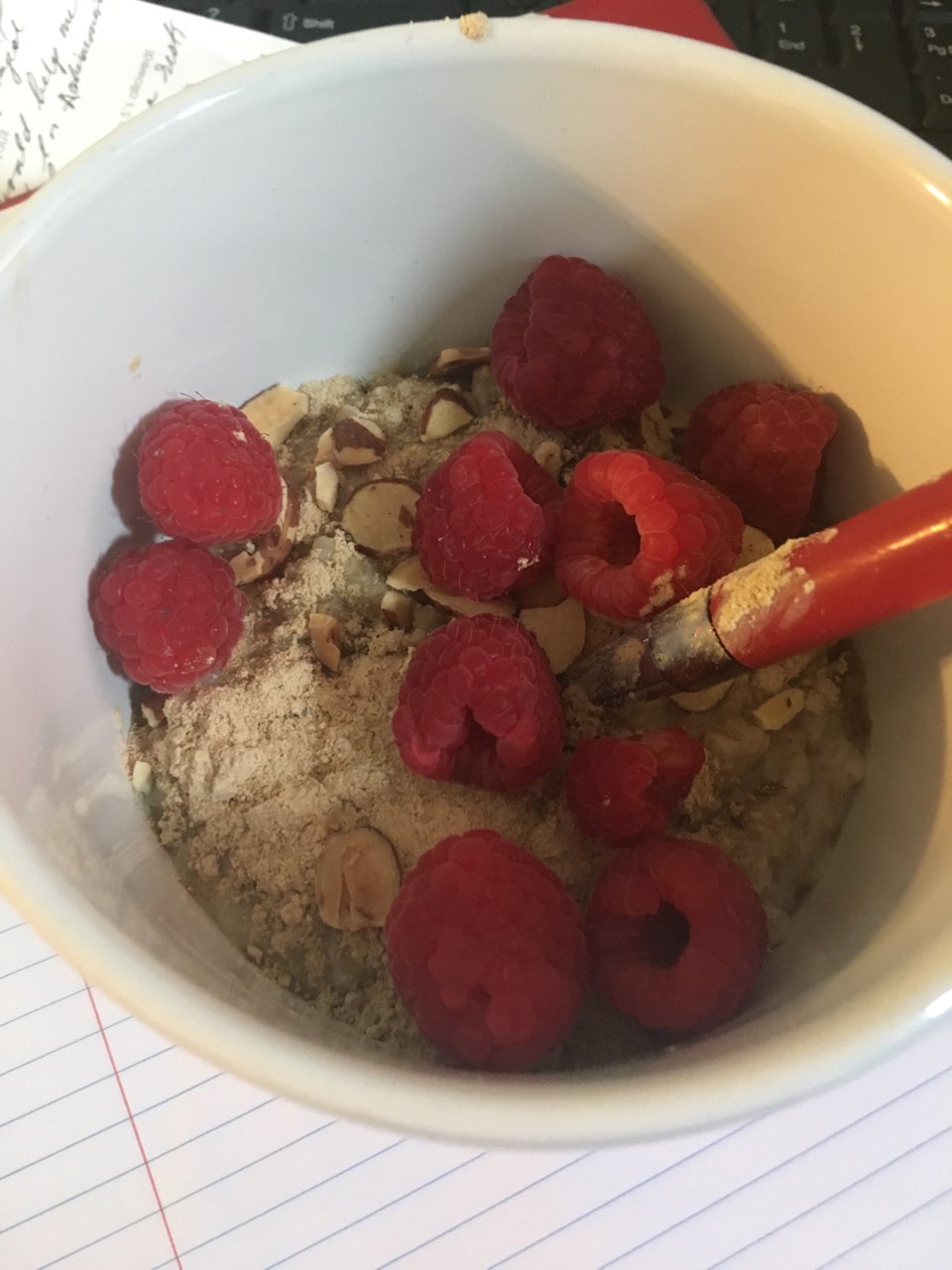 raspberry almond power Oats: Directions, calories, nutrition & more ...