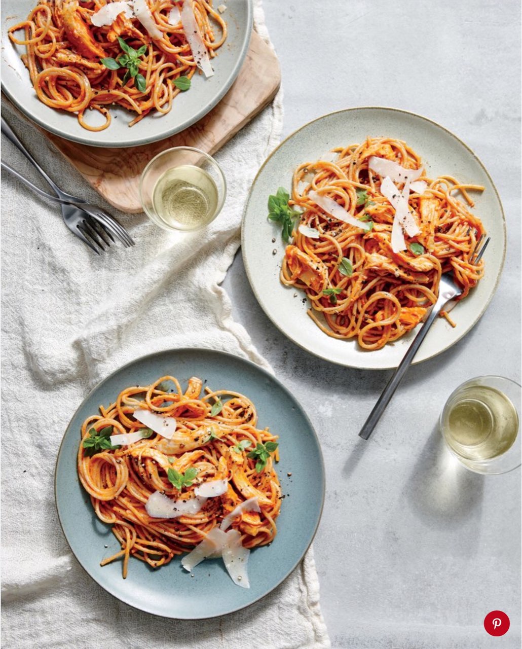 Family-Style Chicken Spagetti: Directions, calories, nutrition & more ...