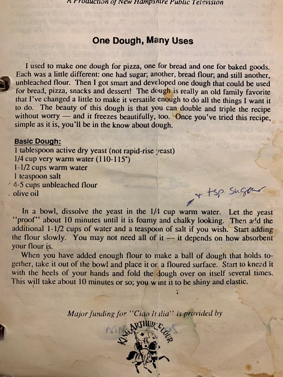 Basic Dough: Directions, calories, nutrition & more | Fooducate