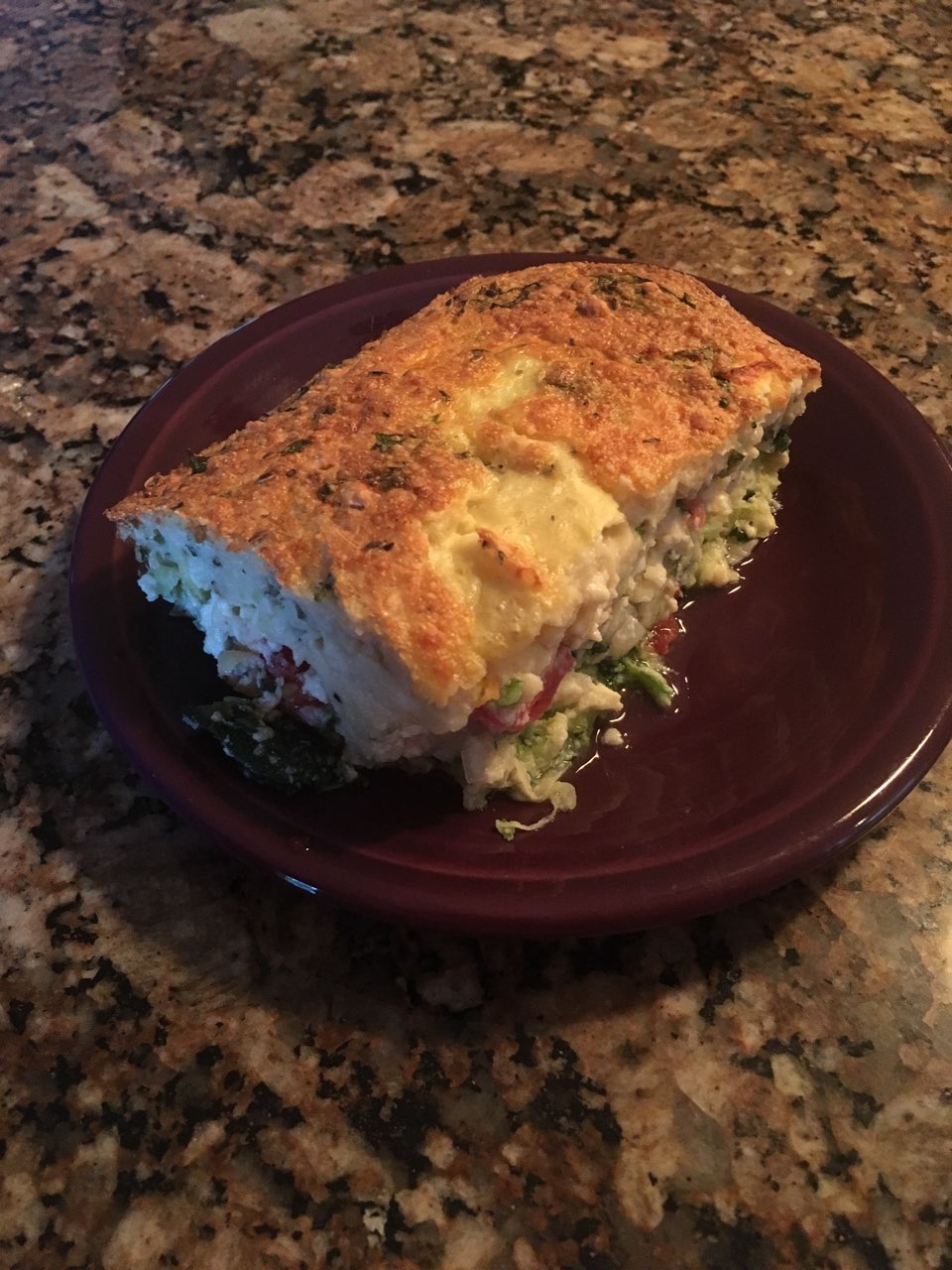Crustless Vegetable Pie: Directions, calories, nutrition & more | Fooducate