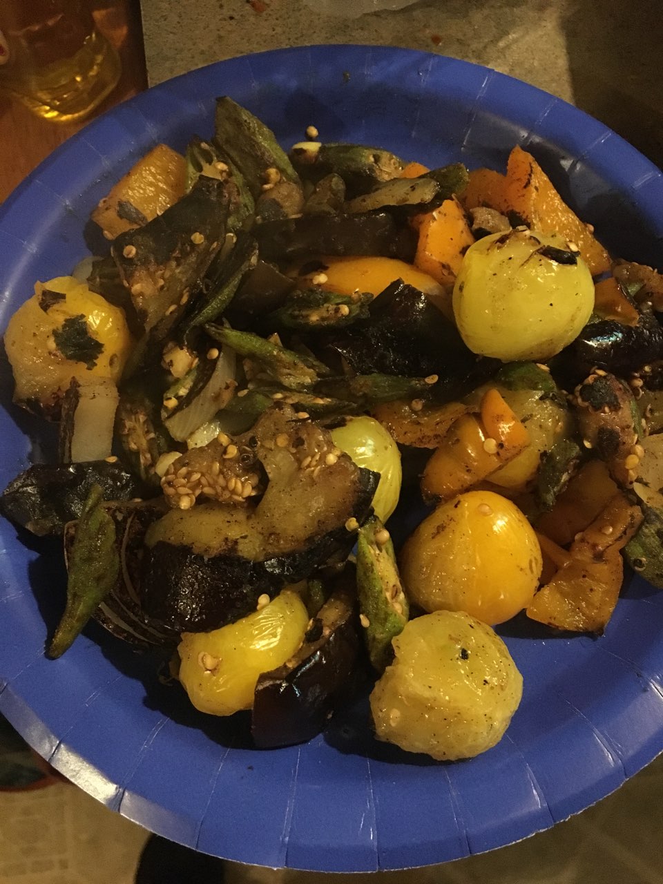 Middle Eastern style stir fry veggies: Directions, calories, nutrition ...