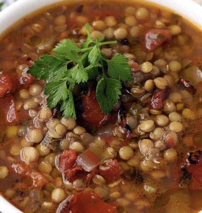 Fakes (Greek Lentil Soup): Directions, calories, nutrition & more ...