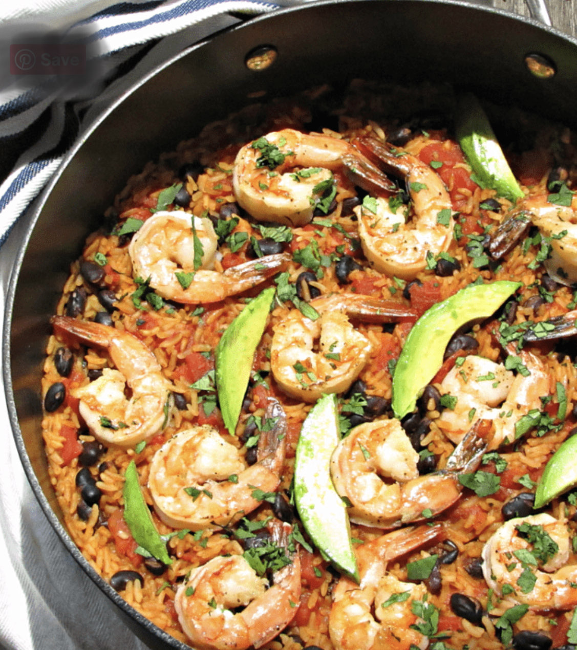 200114 • Spanish Rice w/ Medium Shrimp by rap: Directions, calories ...