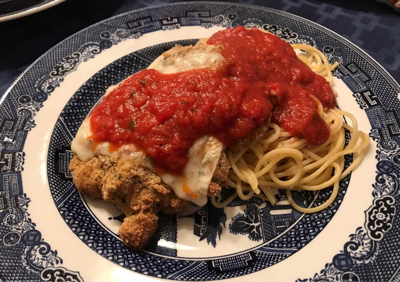 Baked Chicken Parmesan: Directions, calories, nutrition & more | Fooducate