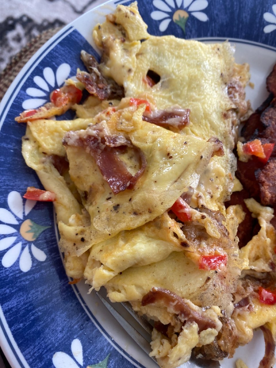 Sunday morning omelet: Directions, calories, nutrition & more | Fooducate