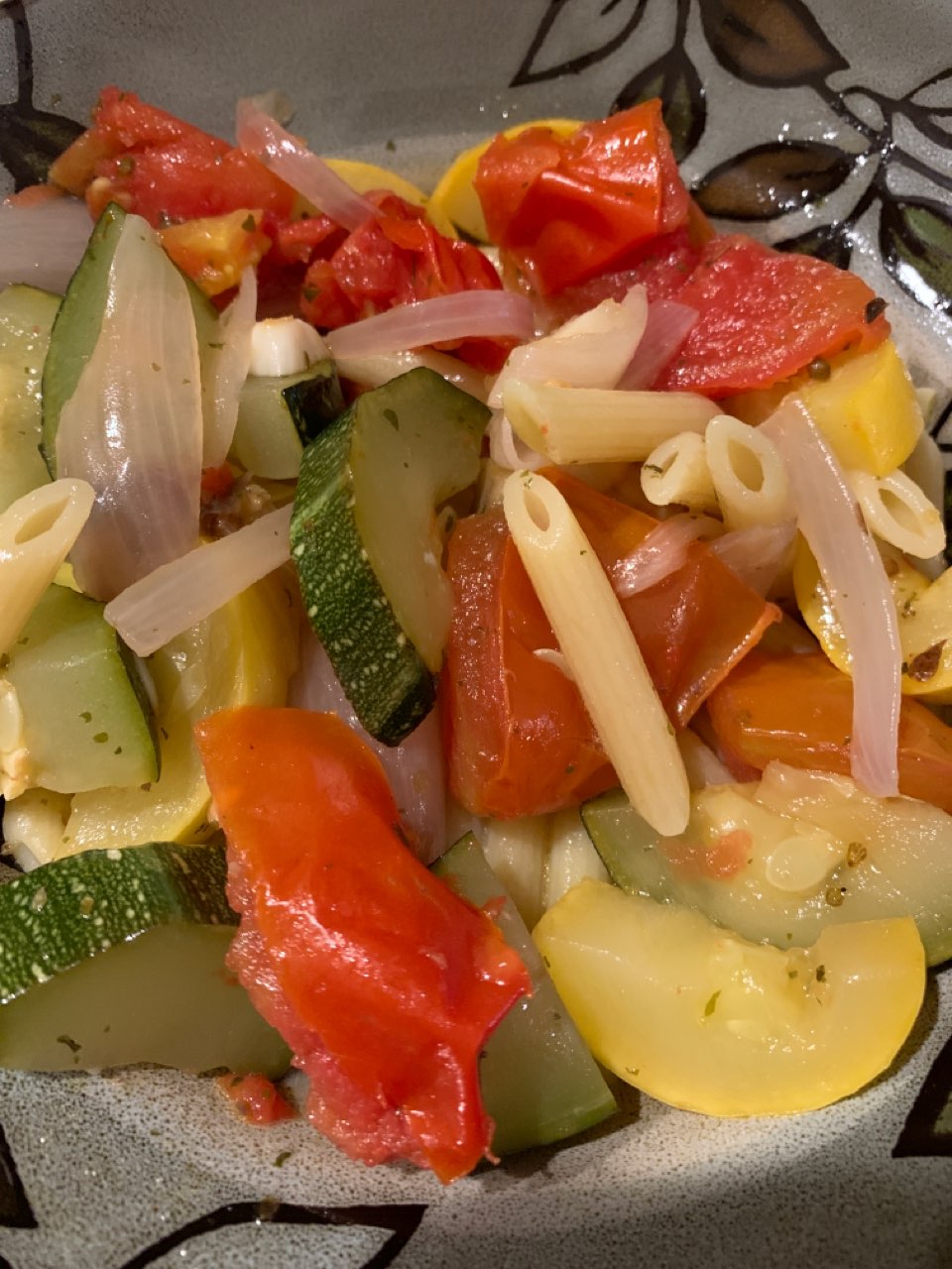 grilled veggies with pasta: Directions, calories, nutrition & more ...