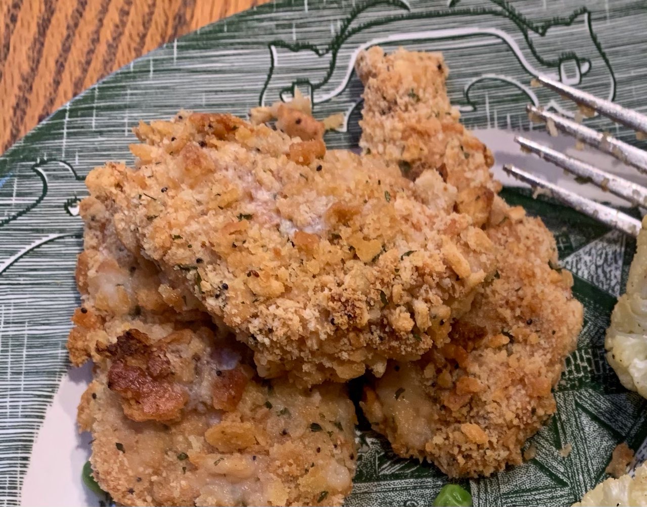 Cracker Chicken: Directions, calories, nutrition & more | Fooducate