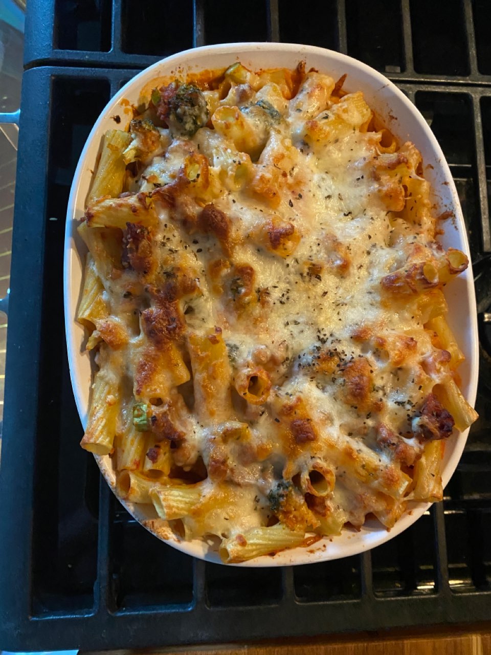 Baked Rigatoni w/Sweet Italian Sausage: Directions, calories, nutrition ...