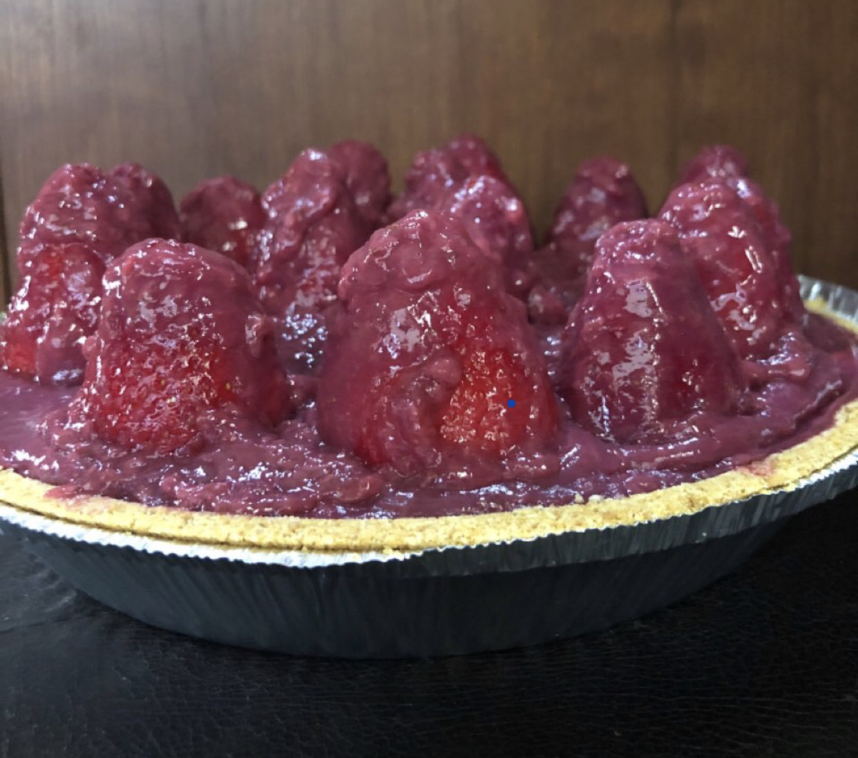 No Bake Fresh Strawberry Extra Cream Cheesy Pie: Directions, calories ...