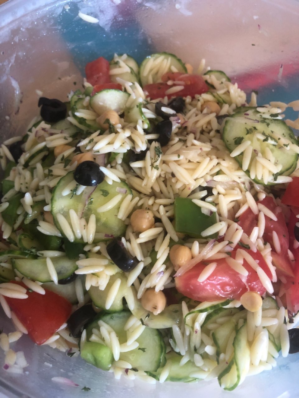 Greek Pasta Salad J&B: Directions, calories, nutrition & more | Fooducate