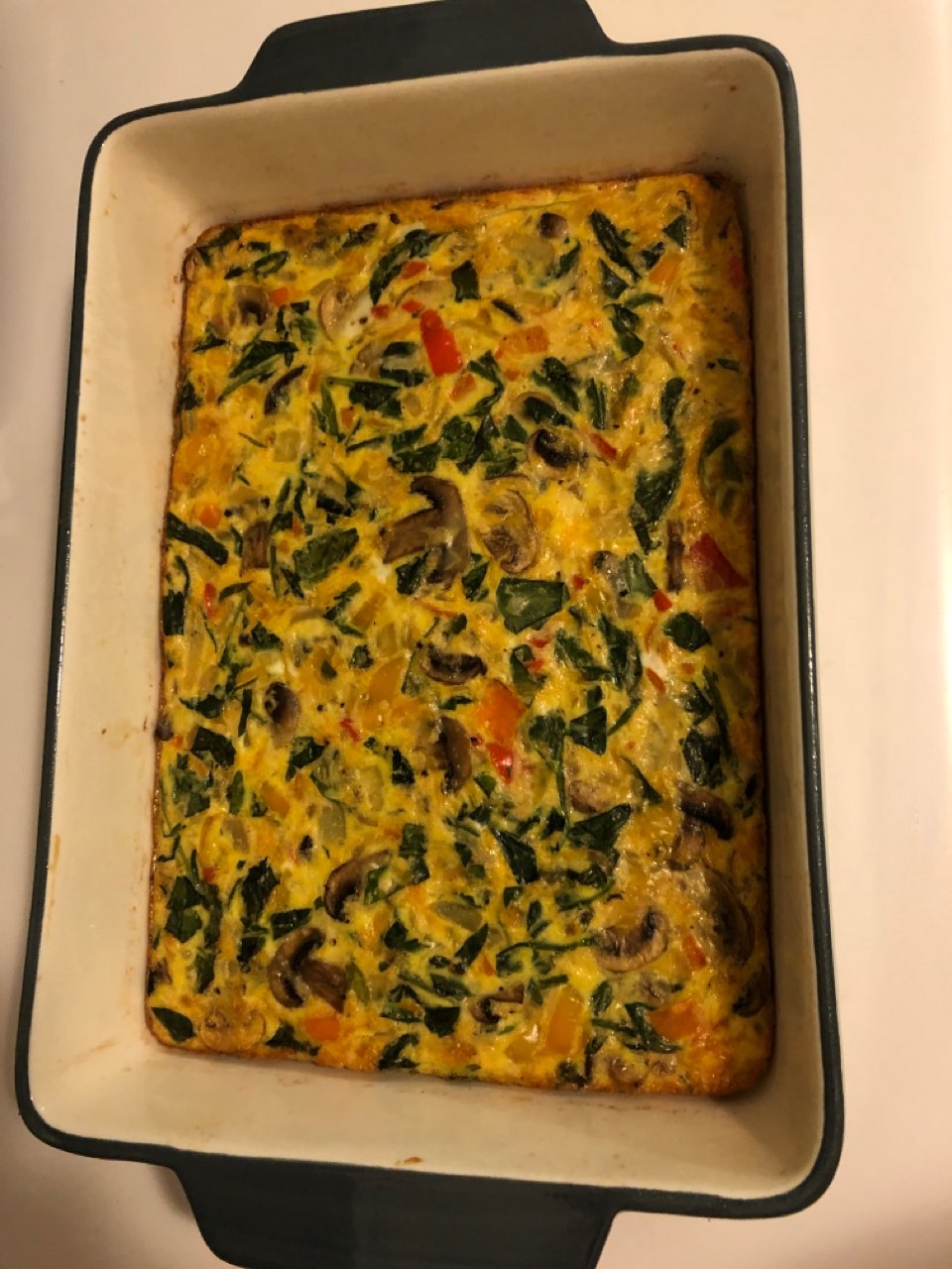 vegetarian breakfast bake: Directions, calories, nutrition & more ...