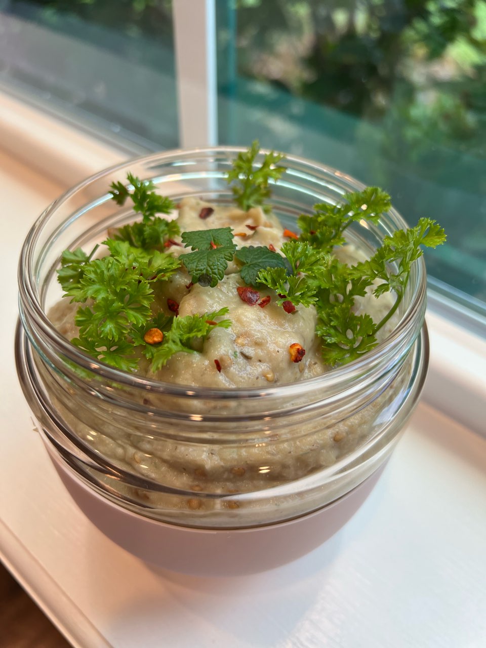Moutabal (Eggplant Dip): Directions, calories, nutrition & more | Fooducate