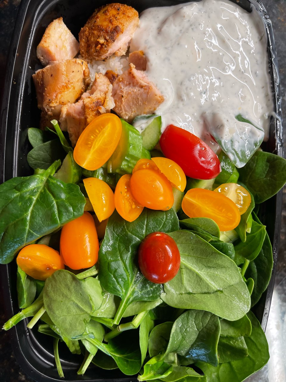 Juicy Chicken Ranch Bowl: Directions, calories, nutrition & more ...