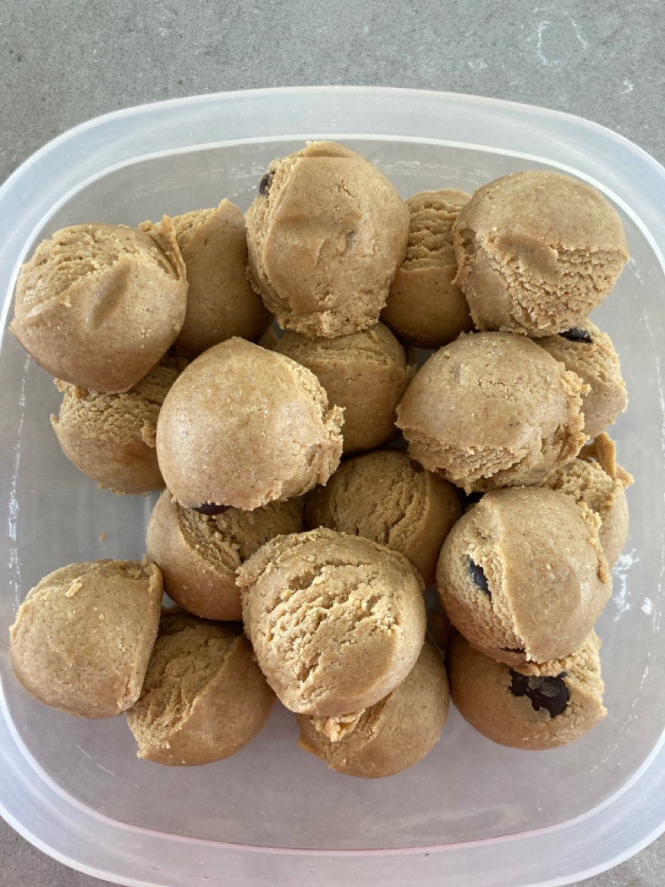 chocolate chip cookie dough bites: Directions, calories, nutrition ...