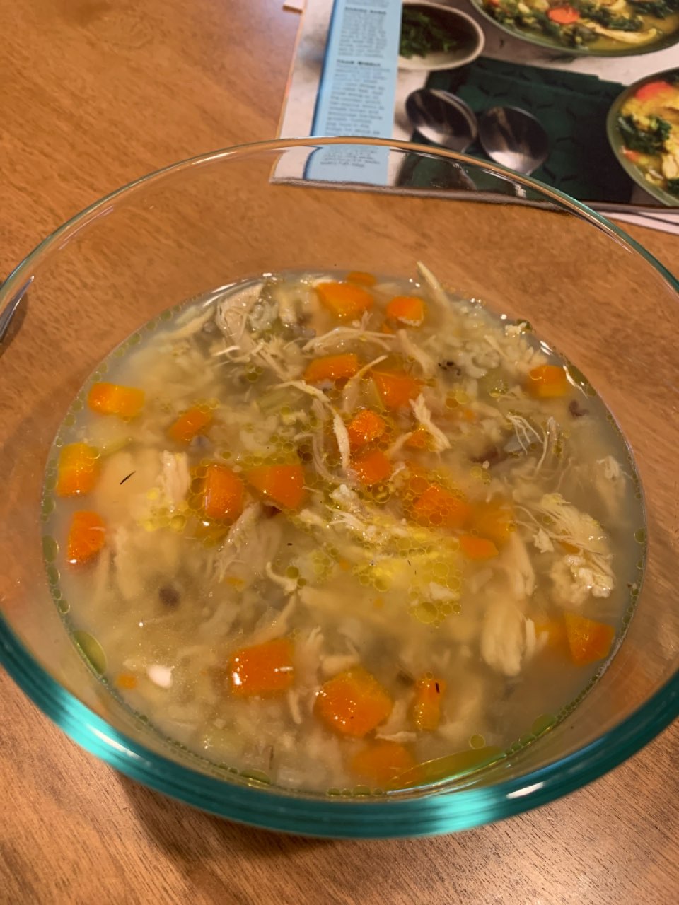 Turmeric-Ginger Chicken Soup: Directions, calories, nutrition & more ...