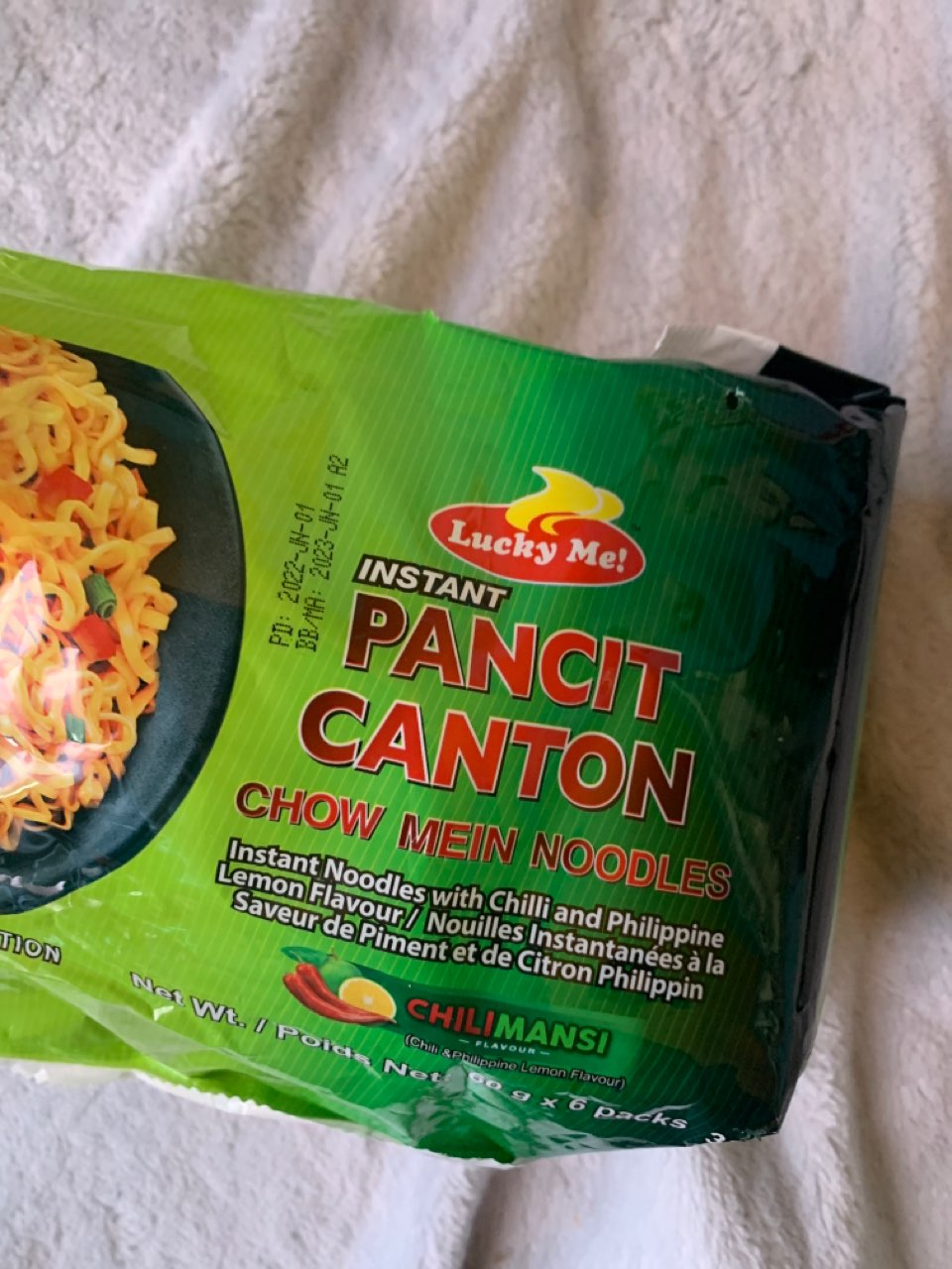 pansit canton: Directions, calories, nutrition & more | Fooducate