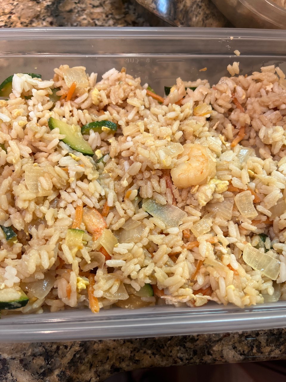 Shrimp Fried Rice: Directions, calories, nutrition & more | Fooducate