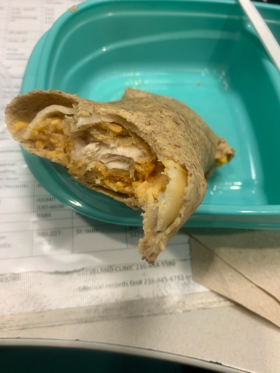 chicken strip protein wrap: Directions, calories, nutrition & more ...
