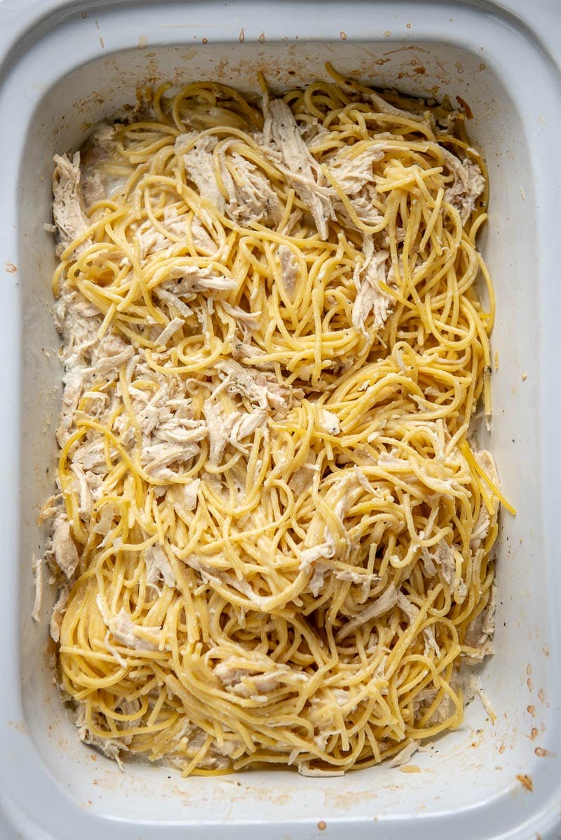 Crock Pot Chicken Noodle Casserole: Directions, calories, nutrition ...