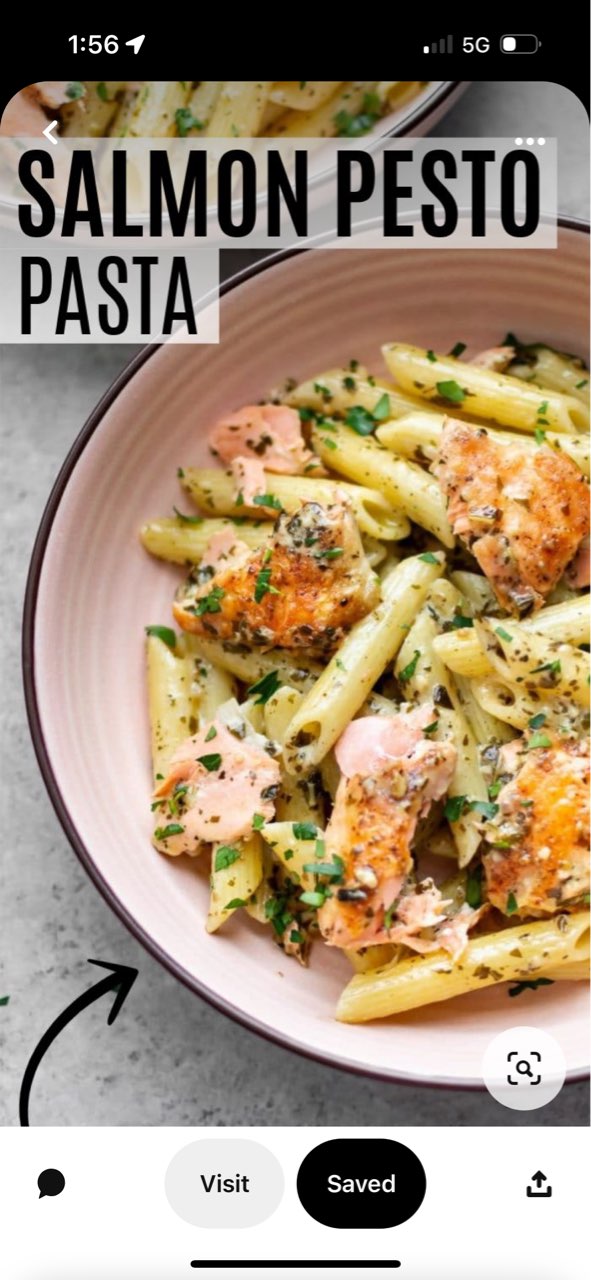 Banza Salmon Pesto Pasta: Directions, calories, nutrition & more ...