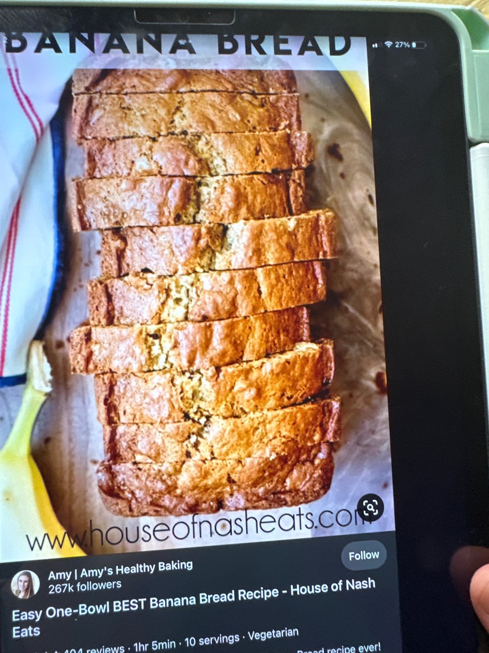 banana bread: Directions, calories, nutrition & more | Fooducate