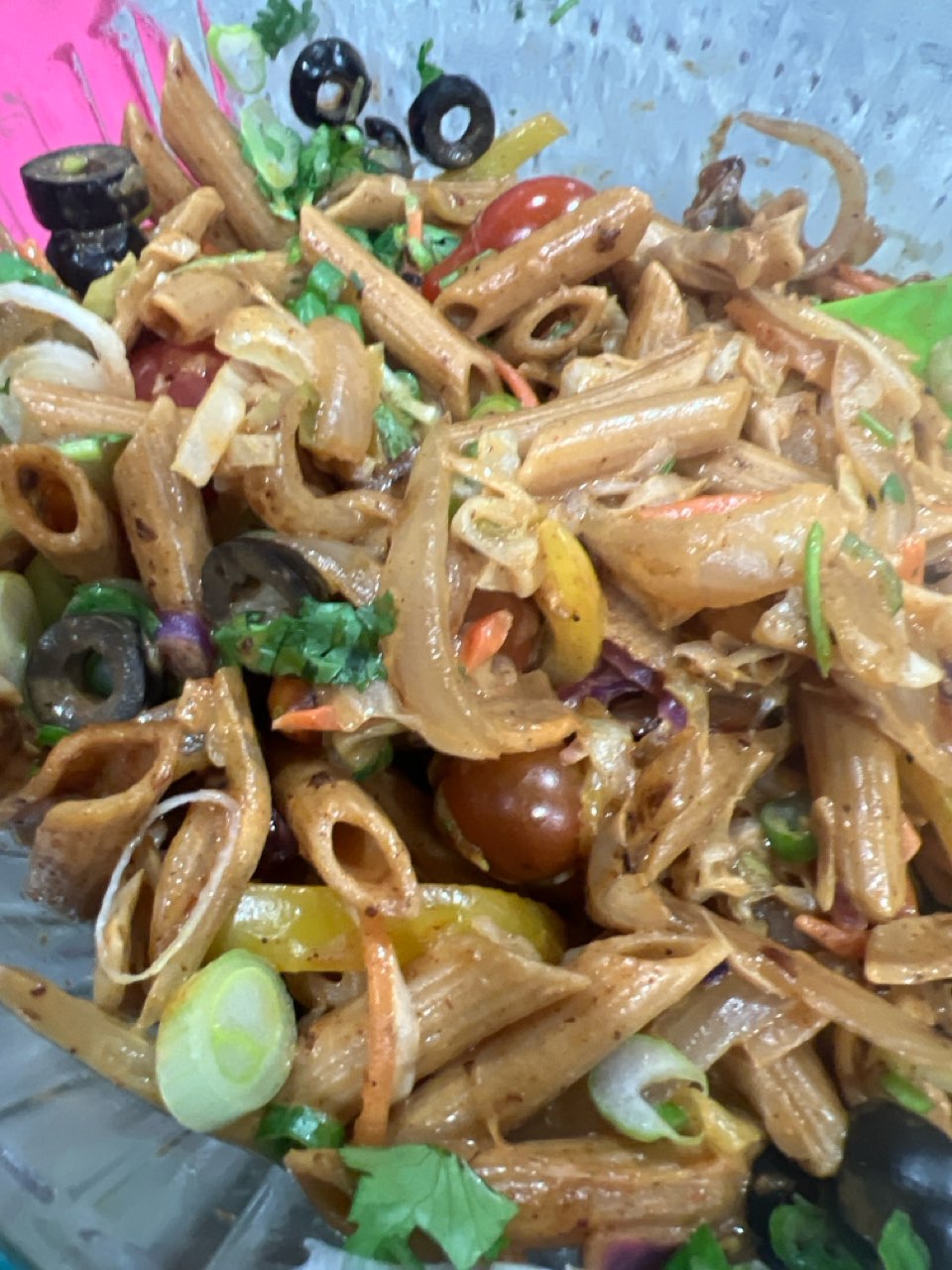 Fajita Pasta: Directions, calories, nutrition & more | Fooducate