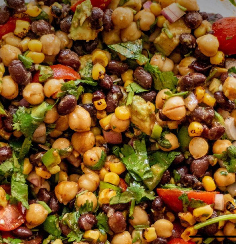 southwest bean salad: Directions, calories, nutrition & more | Fooducate