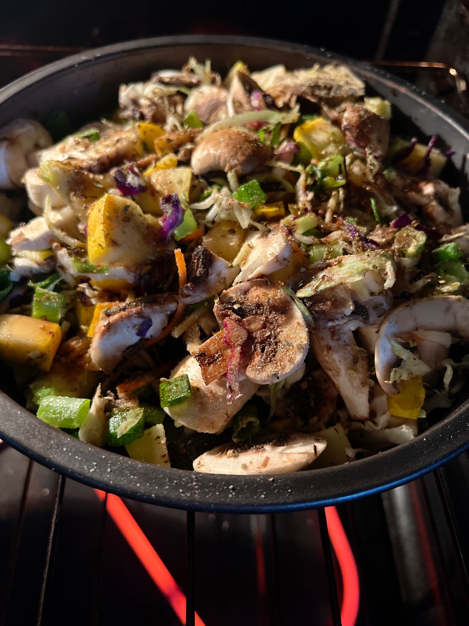 vegetable ginger bake: Directions, calories, nutrition & more | Fooducate