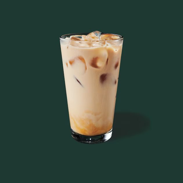 Starbucks Grande Iced Blonde Vanilla Latte with Oatmilk: Directions ...