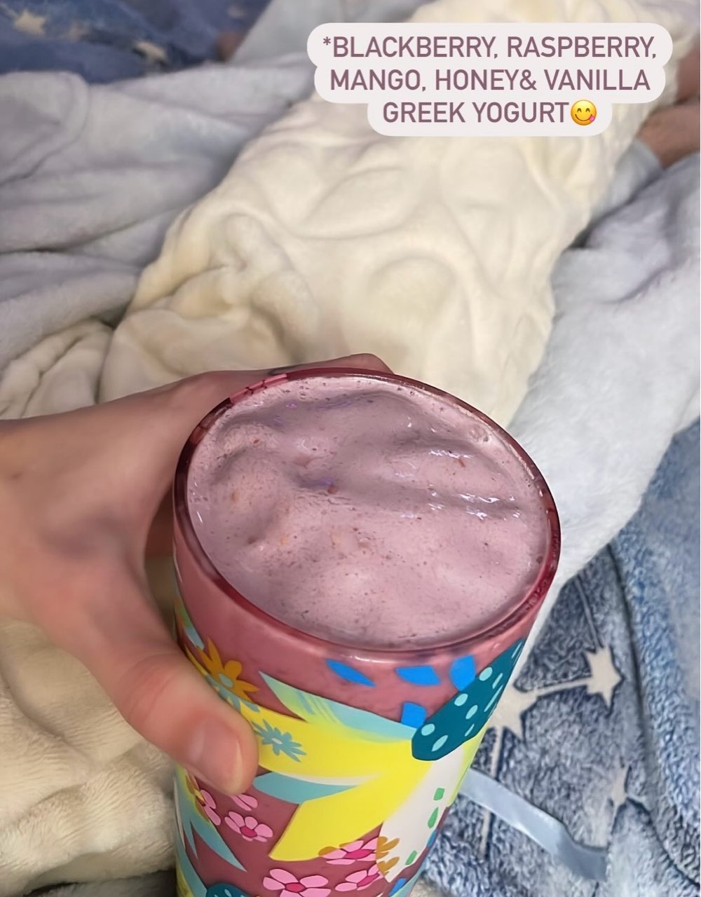 Double Berry Mango health boost smoothie: Directions, calories ...