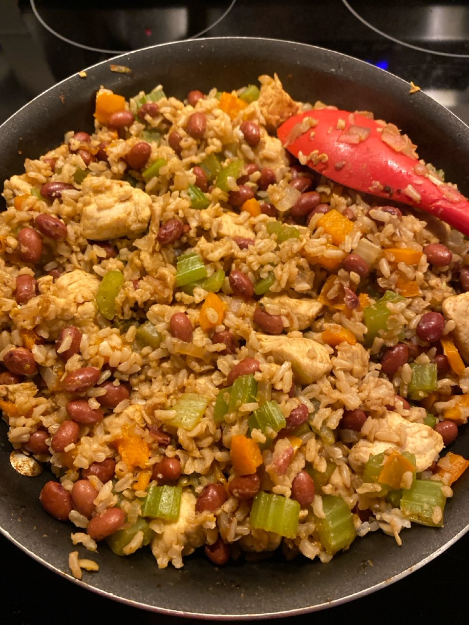 Red Beans and Rice with Chicken: Directions, calories, nutrition & more ...