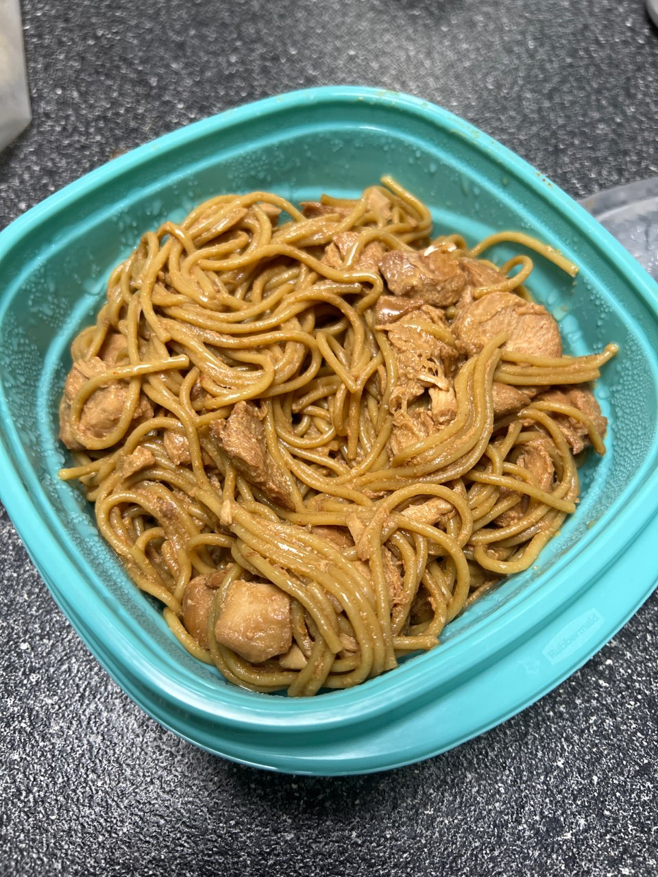 honey garlic chicken noodles: Directions, calories, nutrition & more ...