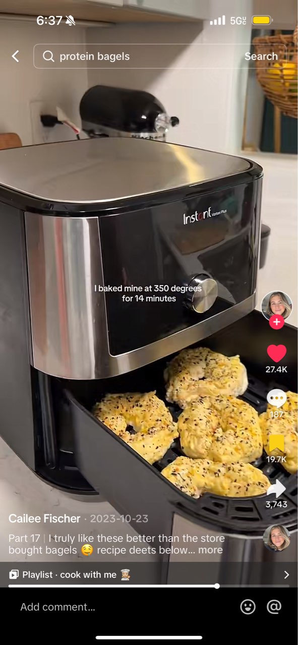 2ish ingredient bagel: Directions, calories, nutrition & more | Fooducate